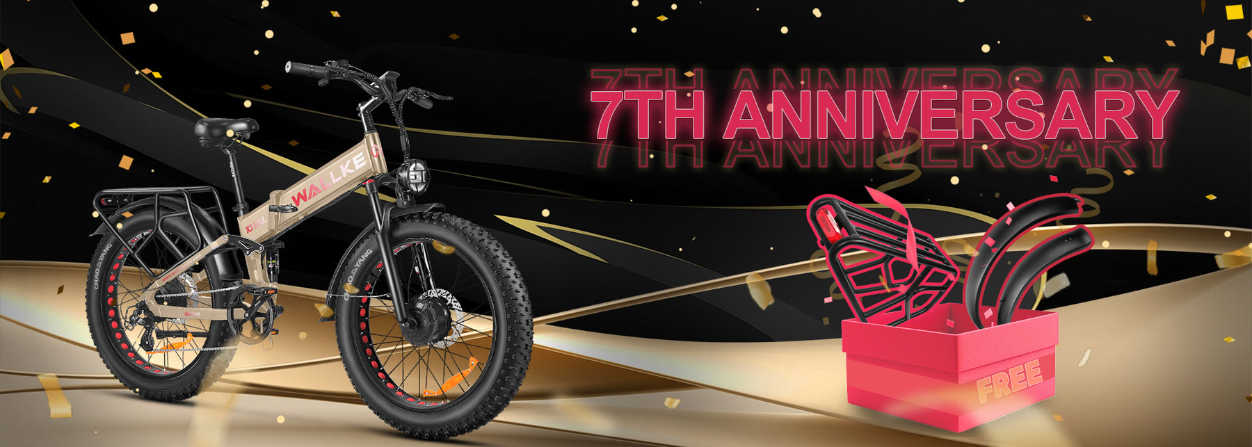 Fat Tire Electric Bike | Best Online E-Bike Shop | Wallke Ebike